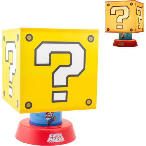 Paladone Super Mario - Question Block Icon Light V3 - ДЕПО